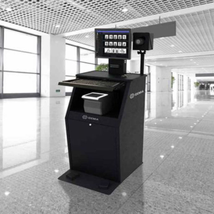 Biometric fingerprint reader - TPE LiveScan - IDEMIA - optical / for ...