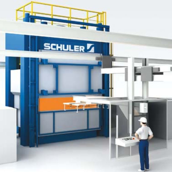 Electric press - SCHULER PRESSEN GMBH - forming / for the aerospace ...