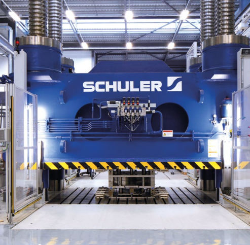 Hydraulic press - SCHULER PRESSEN GMBH - forming / for aeronautics