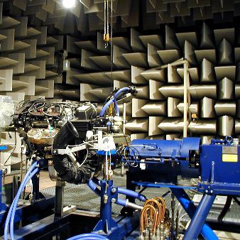 Acoustic test chamber - SEREME - aeronautical