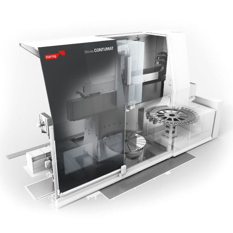 Vertical turning machine - Dörries CONTUMAT VCE 1400 - STARRAG AG - CNC ...