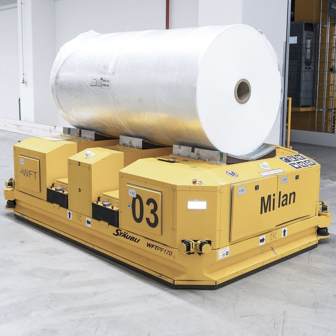 Automated transfer vehicle - PF series - STÄUBLI - AGV / for airport ...