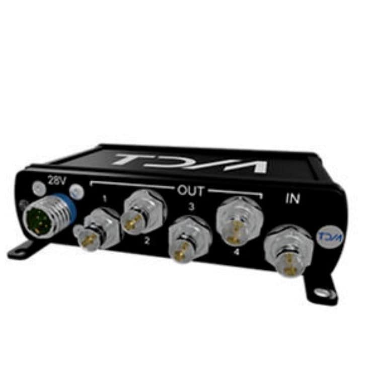 Aircraft video receiver - SDI Splitter - TDM