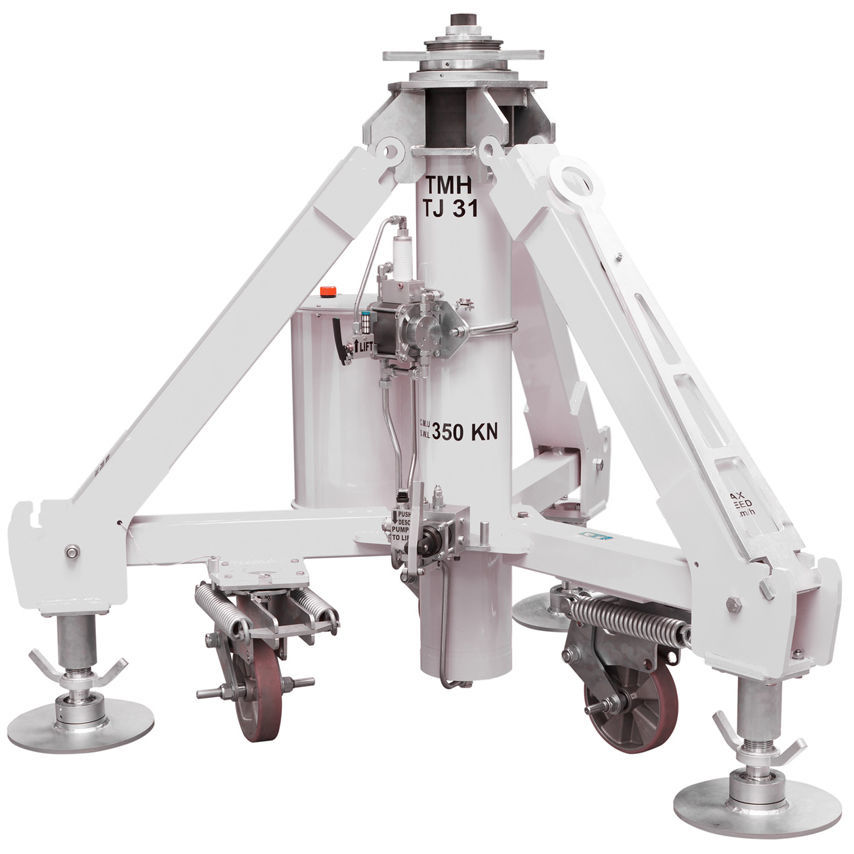Aircraft jack - TMH TJ31 - TECHMAN-HEAD GROUP - hydraulic / pneumatic ...