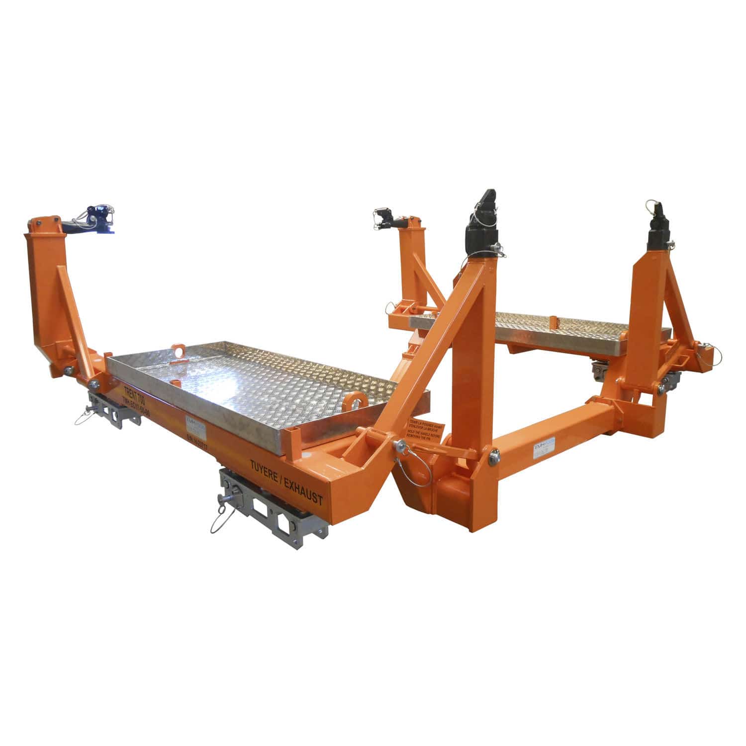 Aircraft engine cradle - TMH EC17 - TECHMAN-HEAD GROUP - steel