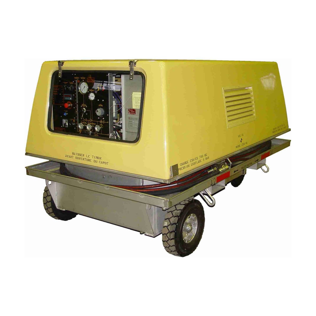 Mobile hydraulic power unit - MTH3558 - TECHMAN-HEAD GROUP - for aircraft