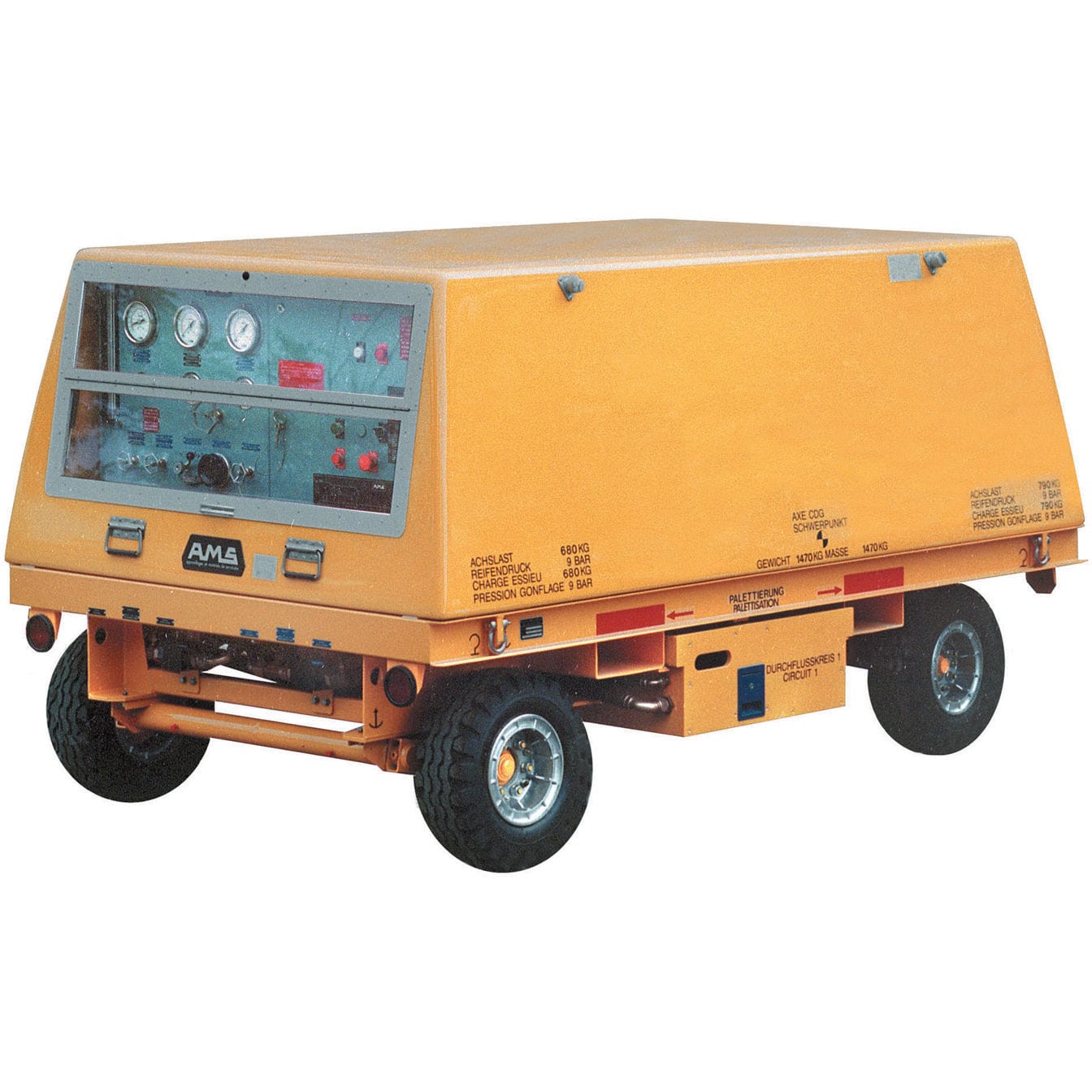 Mobile hydraulic power unit - MEH2577 - TECHMAN-HEAD GROUP - for aircraft