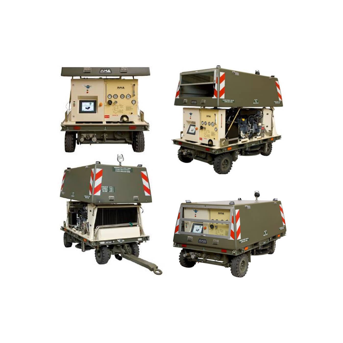 Mobile hydraulic power unit - TMH 1980B - TECHMAN-HEAD GROUP - for aircraft