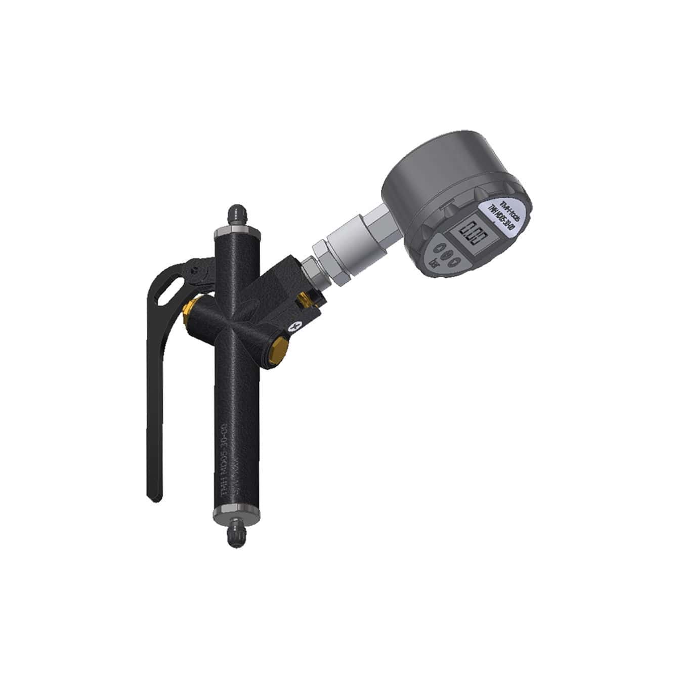 Pressure gauge - TMH MD05 - TECHMAN-HEAD GROUP - digital / for air ...