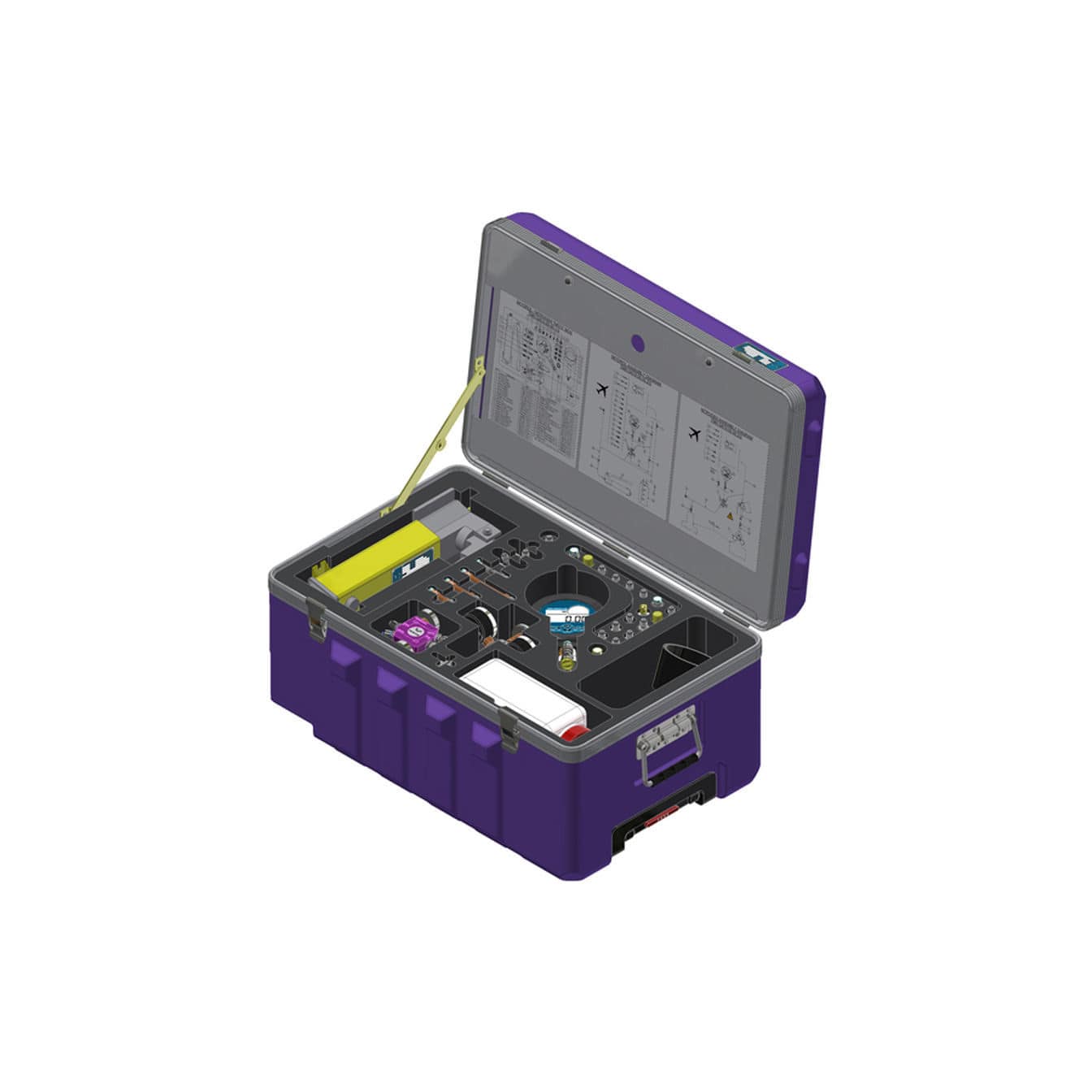 Avionics test kit - TMH GA74 - TECHMAN-HEAD GROUP - digital / aeronautical