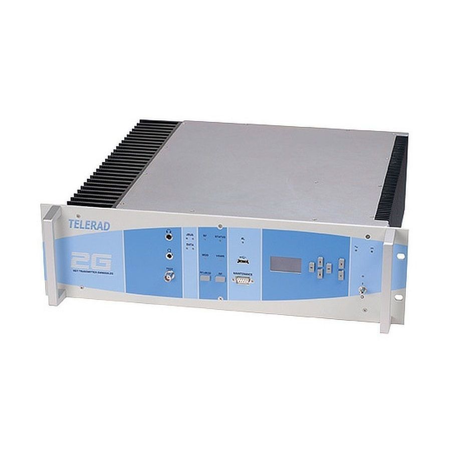 UHF transmitter - EM9010-2G - TELERAD - for airport