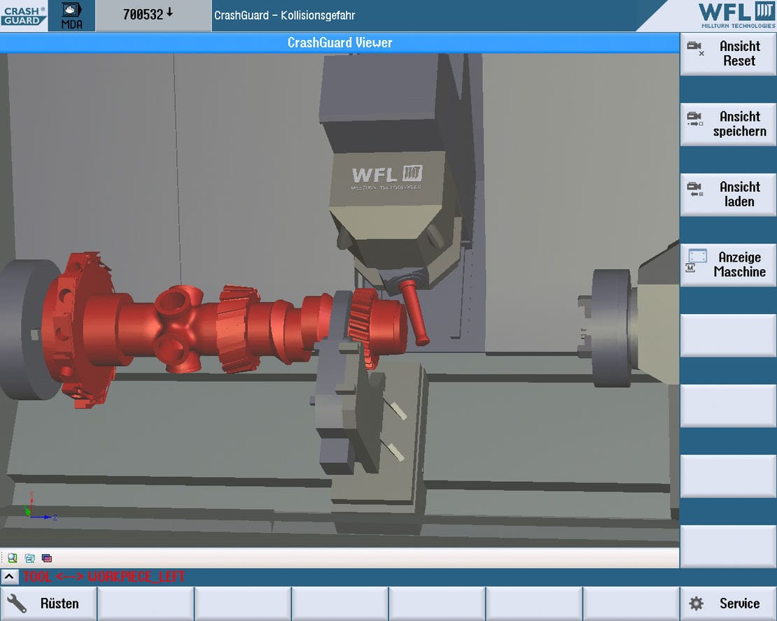 Control software - CrashGuard - WFL MILLTURN TECHNOLOGIES GMBH & CO KG - calculation / for ...