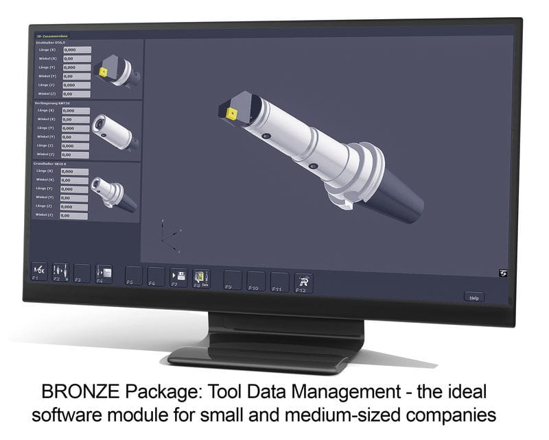 Management software - BRONZE Basic - ZOLLER - manufacturing / machining ...