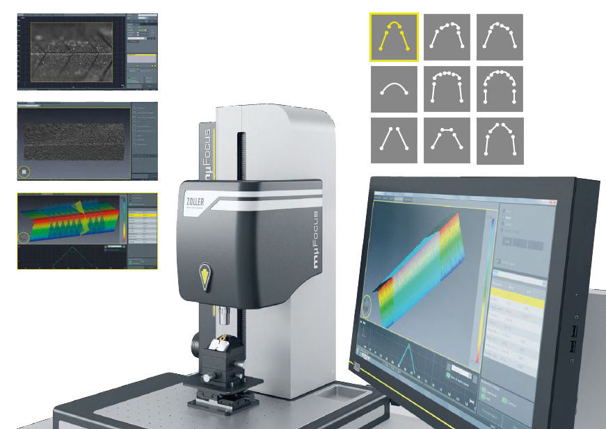 Quality software - mμFocus - ZOLLER - measurement / security / design