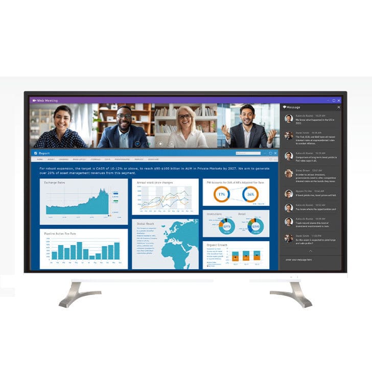 LED ATC display - EV4340X series - EIZO - LCD / 1920 x 1080 / 3840 x 2160