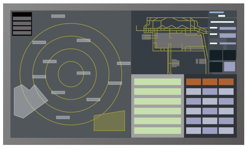 LED ATC display - RP4325 - EIZO - 3840 x 2160