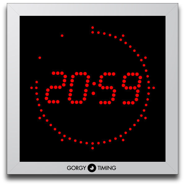 Airport clock - LEDI® 5.60 - GORGY TIMING - digital / quartz