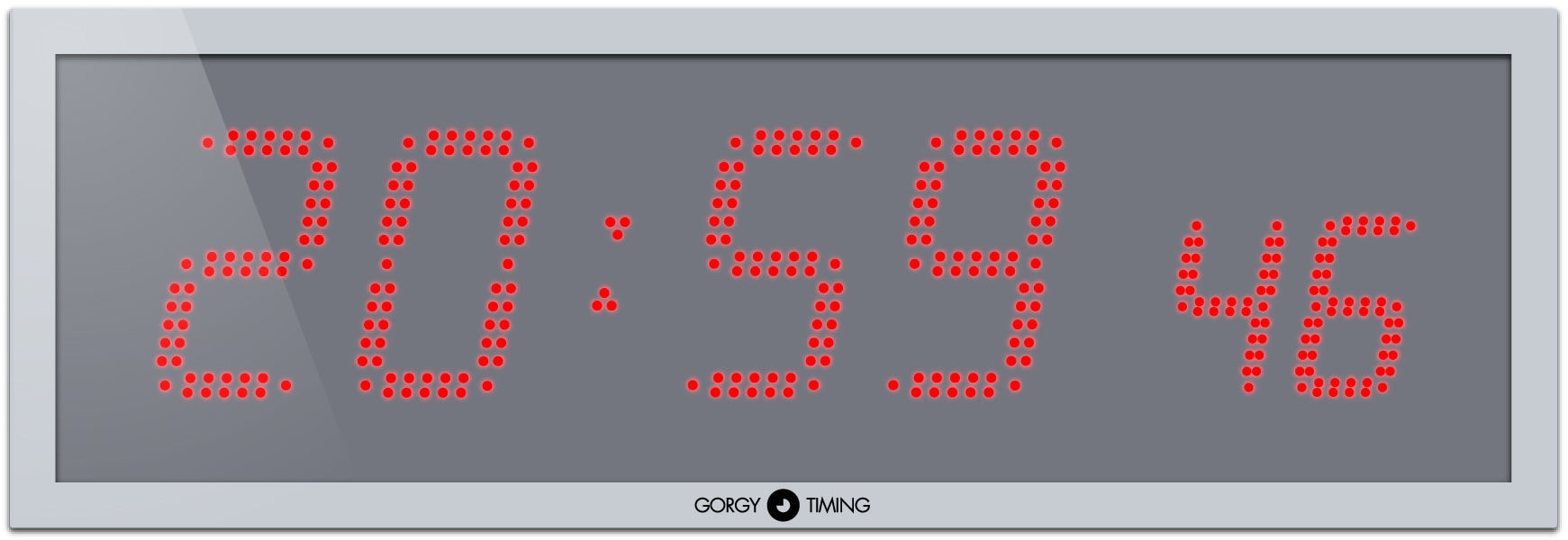 Airport clock - LEDI® 15.S - GORGY TIMING - digital / quartz