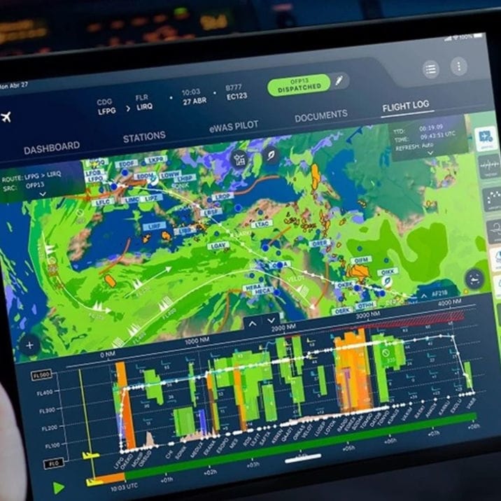 Reporting software - OptiFlight® - SITA - monitoring / for aeronautics