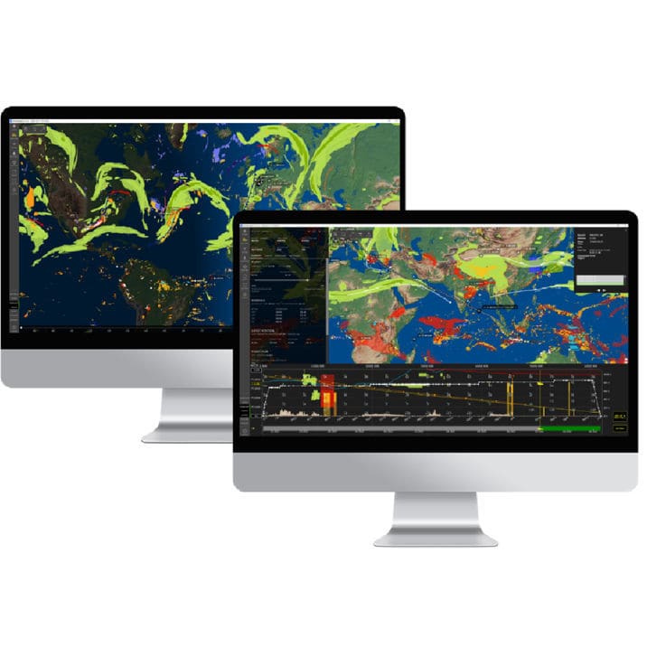 Control software - SITA - tracking / for aeronautics / real-time