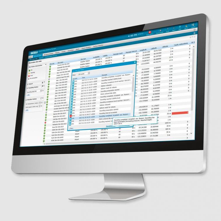 Management software - NM10 - VAISALA OYJ - control / data acquisition ...