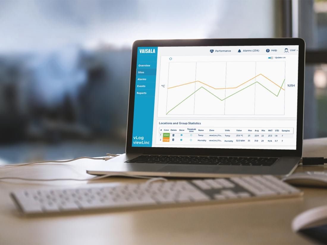 Reporting software - vLog SP - VAISALA OYJ - security / tracking / for ...