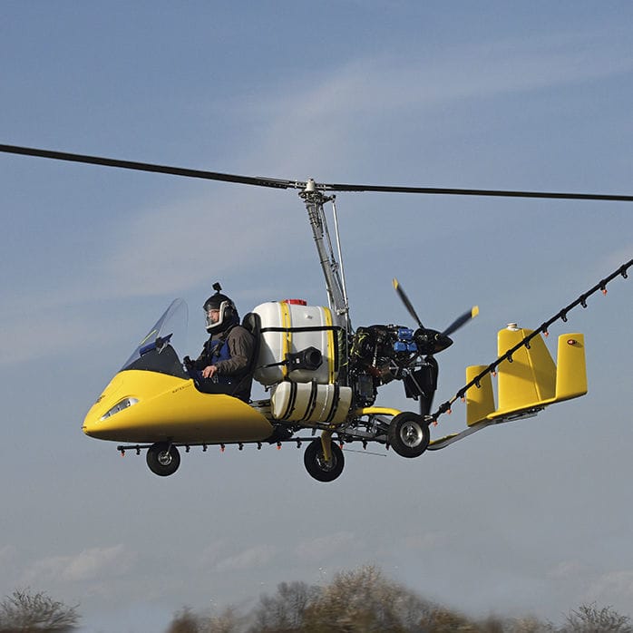 Two-seater gyroplane - MTOagric - AutoGyro GmbH - 4-stroke engine ...