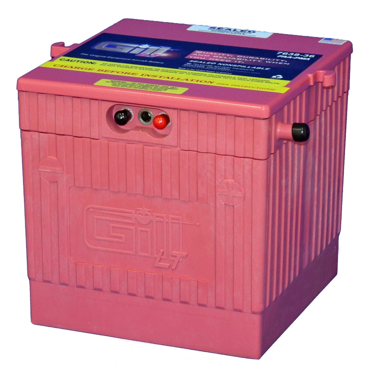 Aircraft battery - 7638-36 - Gill Electric Company - VRLA / 24V