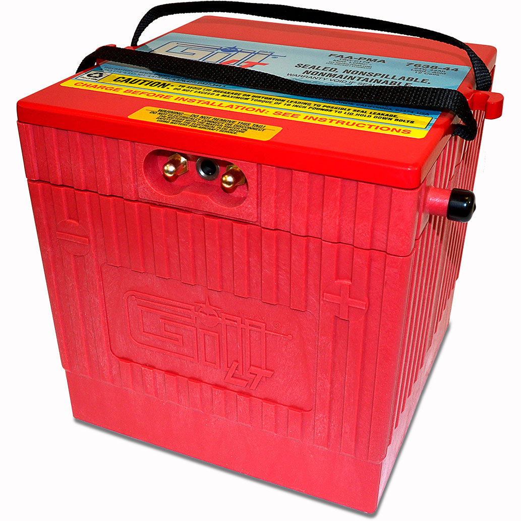 Aircraft battery - 7639-34 - Gill Electric Company - 24V
