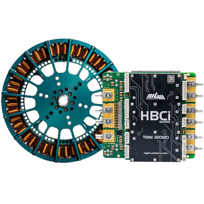 Drone electric propulsion system - 25KW - MGM COMPRO - for light ...