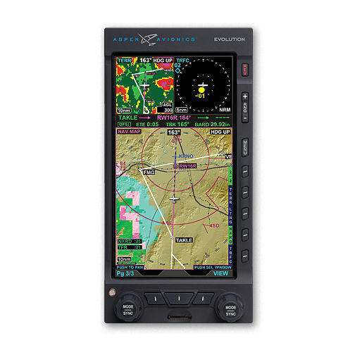 MFD - EVOLUTION 500 - Aspen Avionics, Inc. - PFD / for aircraft / LCD