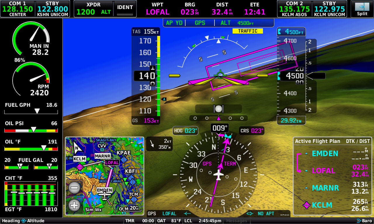 MFD - G3X Touch™ - Garmin International, Inc. - PFD / touch screen / LCD