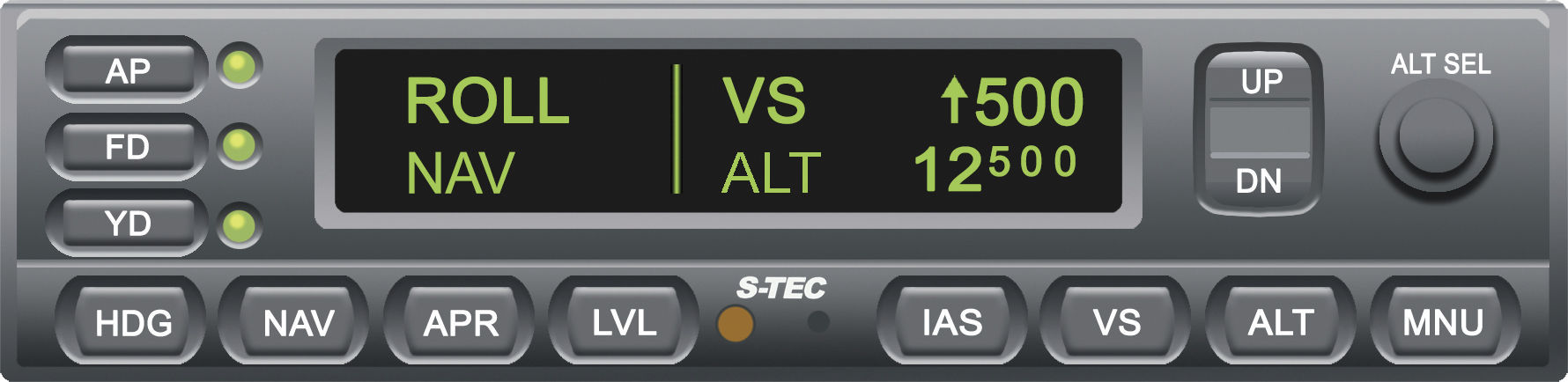 Airliner autopilot - S-TEC 5000 - Genesys Aerosystems - 3-axis / with ...
