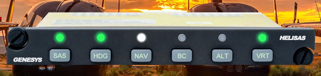 Helicopter autopilot - HeliSAS® - Genesys Aerosystems - dual-axis