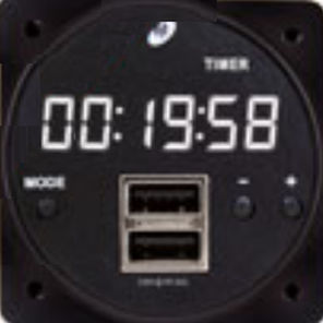 Aircraft clock - 6420093-2 - Mid-Continent Instruments & Avionics, Inc ...
