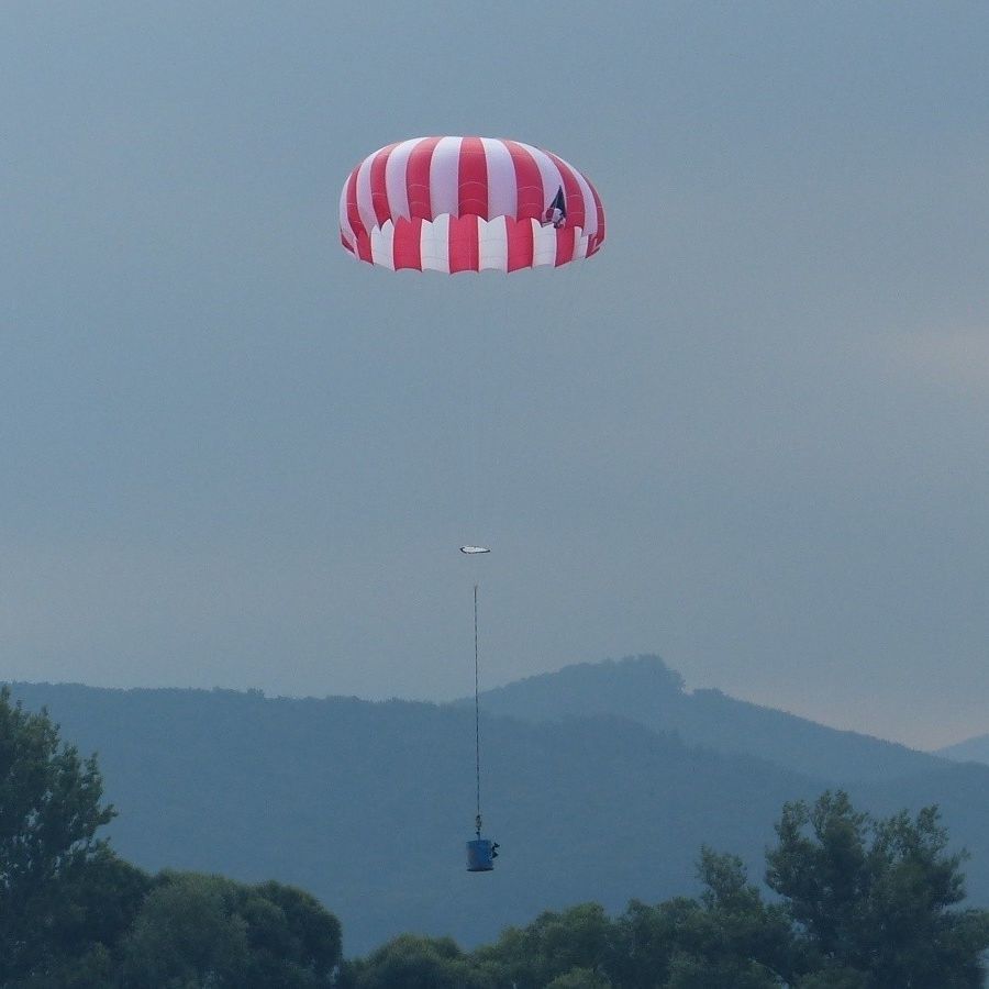 ULM parachute - Magnum 450 Speed Softpack - Stratos 07 s.r.o. - rescue