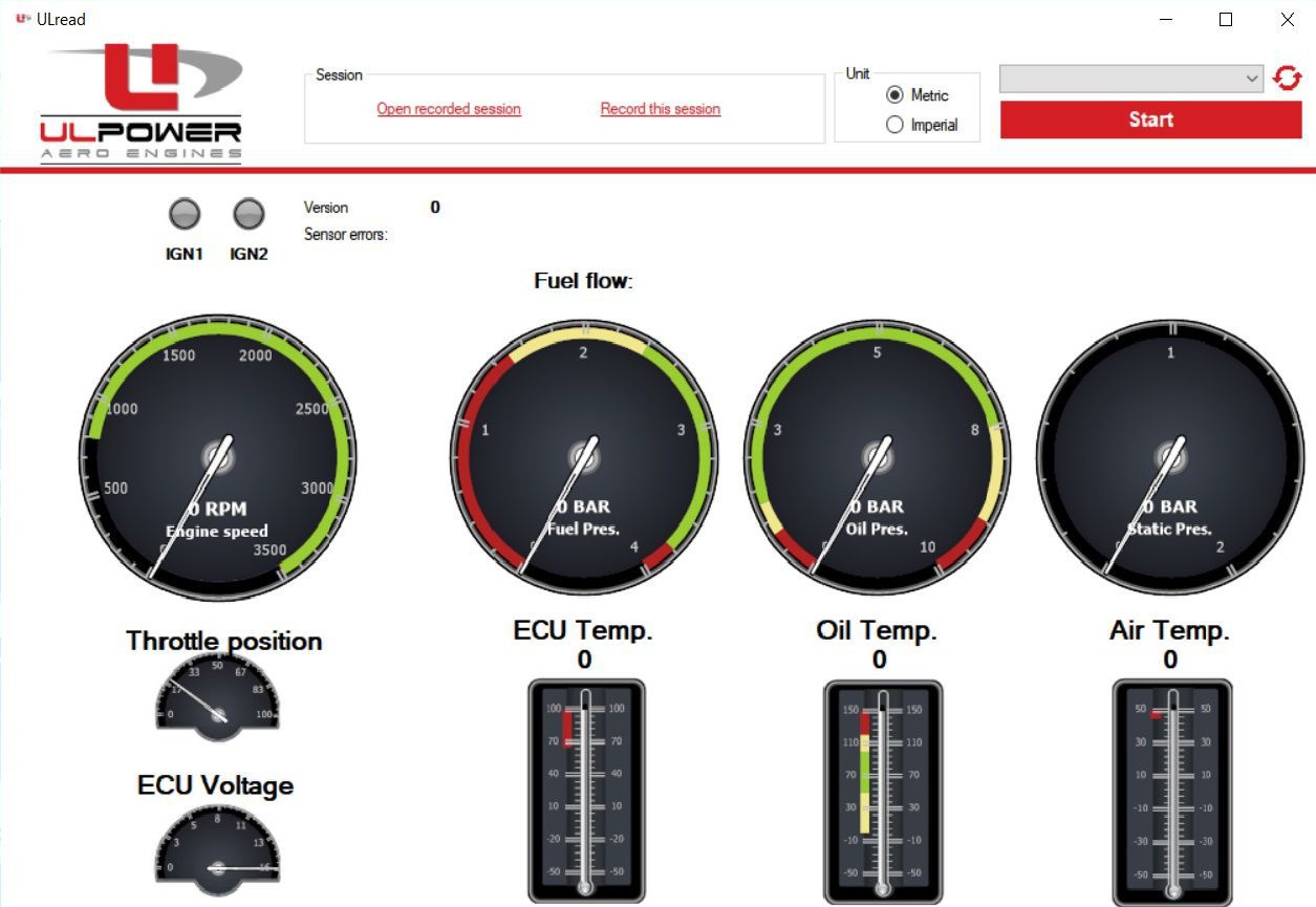 Management software - ULRead - ULPower Aero Engines N.V. - control ...