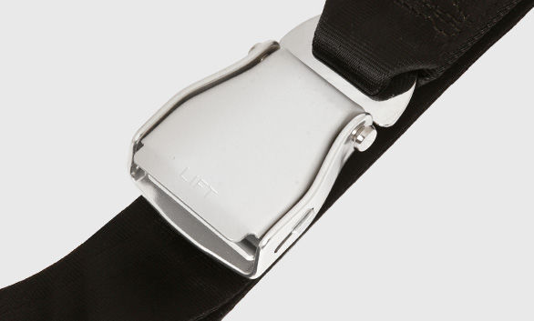 Aircraft cabin seat belt restraint - amsafe - for passengers / 1 ...
