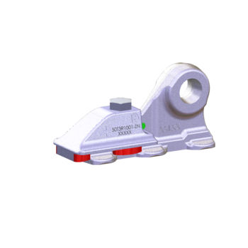 L track tie-down fitting - 50T 3R1 001 - ATTAX - for seats / triple ...