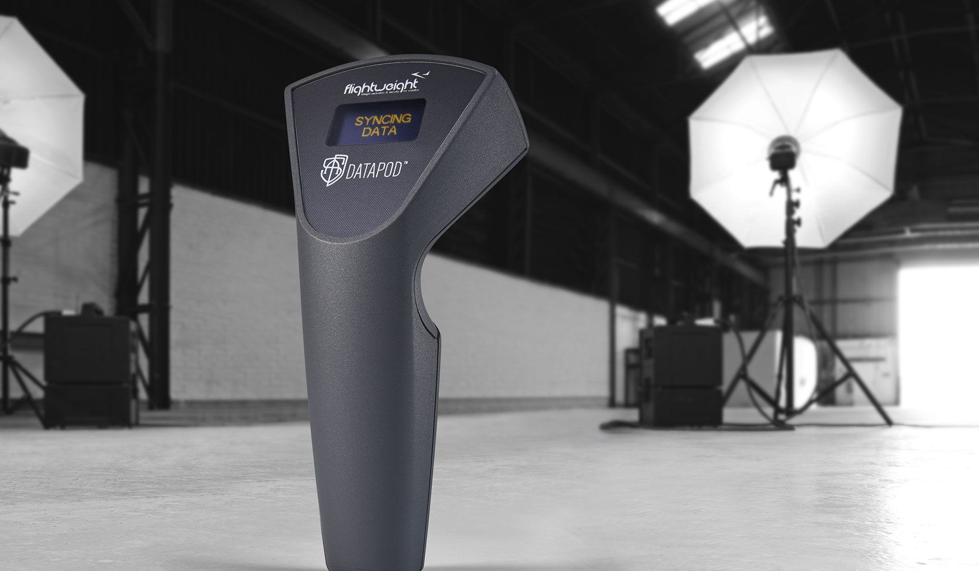 Portable barcode scanner - Datapod - Flightweight LTD - infrared / for ...