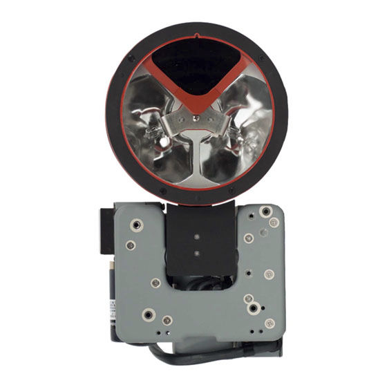 Halogen searchlight - Tri-Lamp - Luminator - for helicopter / outdoor
