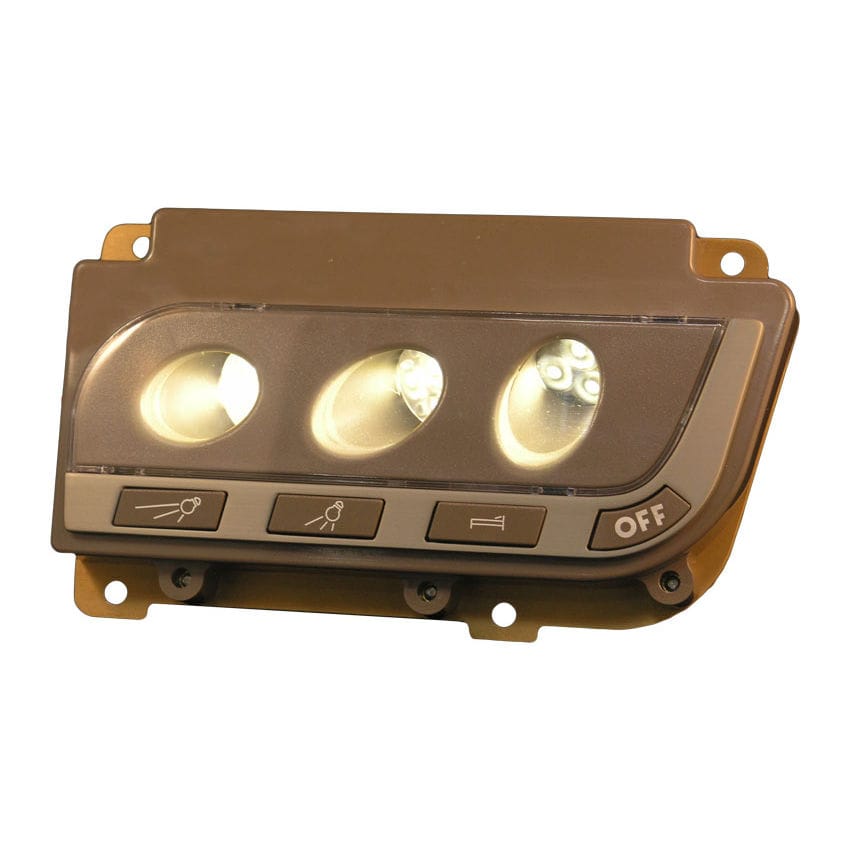 Aircraft cabin lighting - 0206065 - Luminator - LED / reading / sidewall