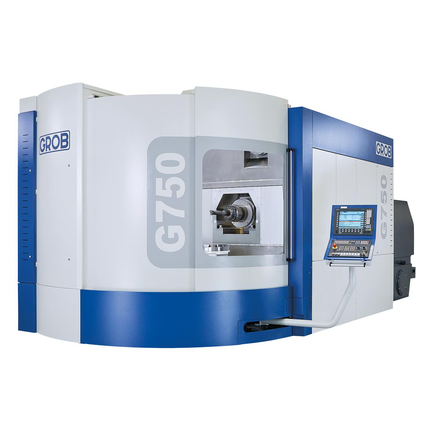 5-axis machining center - G750 - GROB-WERKE GmbH & Co. KG - horizontal ...