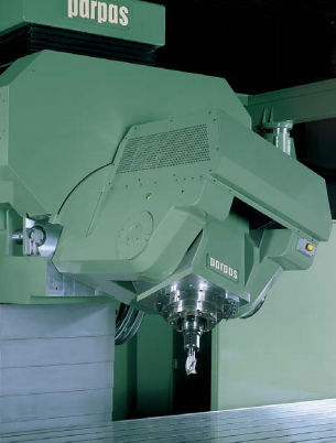 CNC milling machine - BF-80 TTM M - Parpas SpA - horizontal / 5-axis or ...