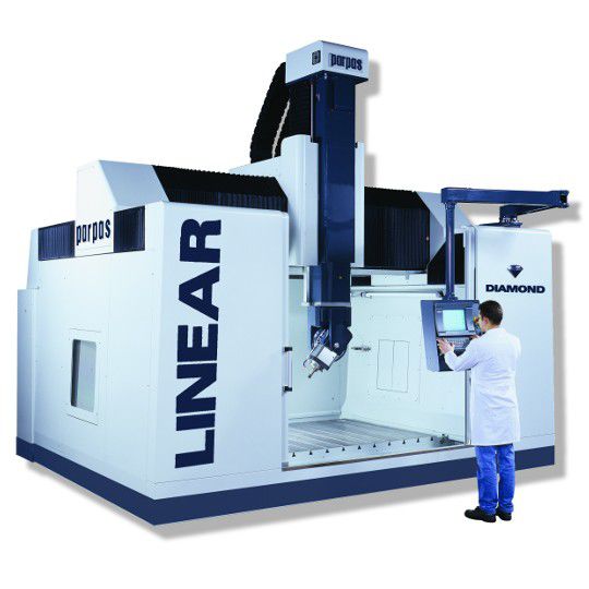 CNC milling machine - DIAMOND - Parpas SpA - vertical / universal / for ...