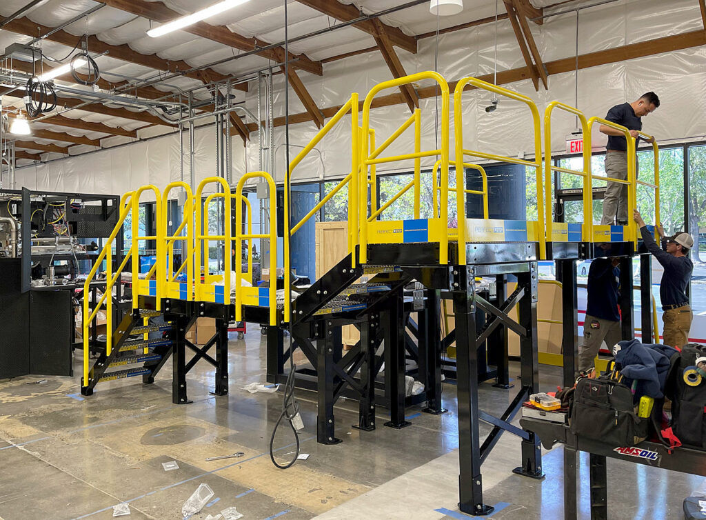 Fuselage access platform - ErectaStep - fixed