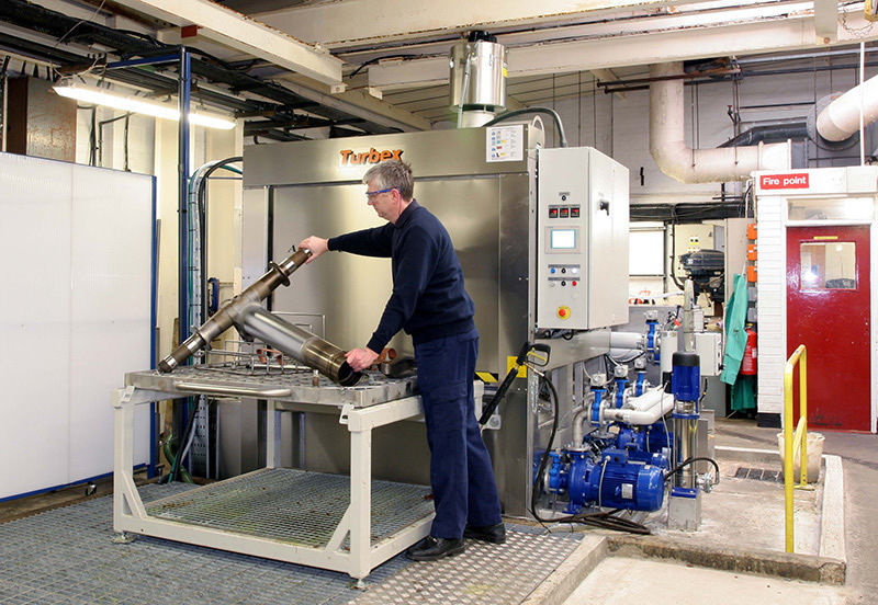 Hot washing machine - AC Multi Stage - Turbex Ltd - for the aerospace ...