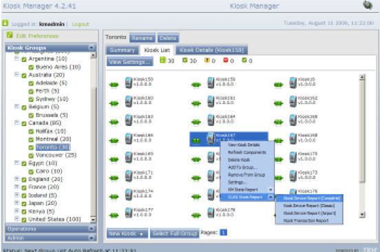 CUSS software - EMBROSS - for airport / real-time