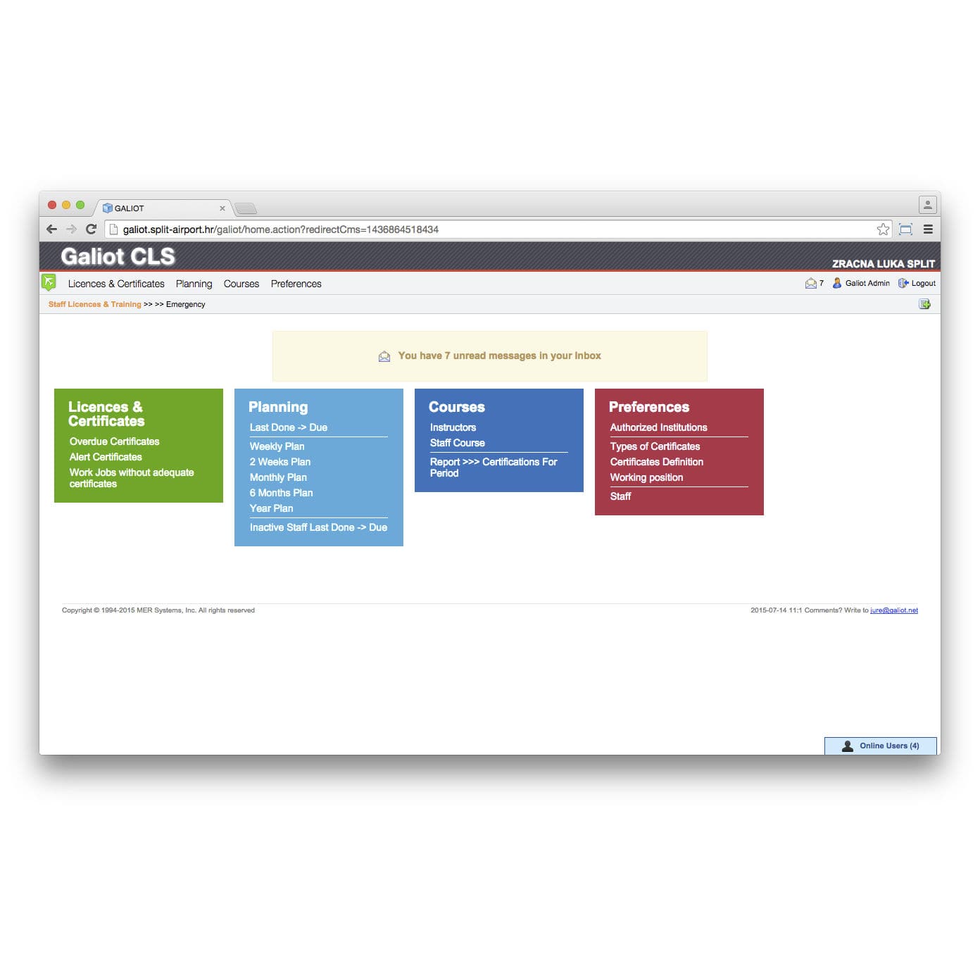 Management software - CLS - MER Systems Ltd - for maintenance / for ...