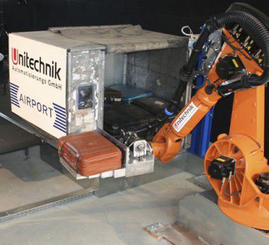 Loading robot - ICM Airport Technics Australia Pty Ltd - baggage / for ...